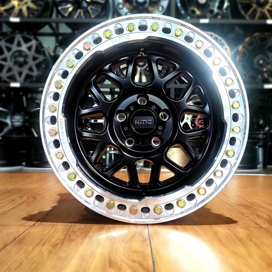 Jual Velg Original KMC Wheels KM235 Grenade Crawl Beadlock R17 Jeep ...