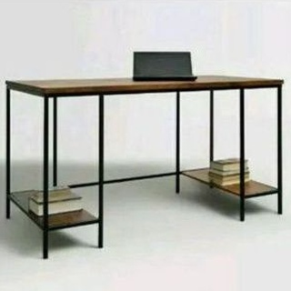 Jual Meja Kerja Rak 2 Ambalan CPU 120x50x75 Kayu Multipleks Kombinasi ...