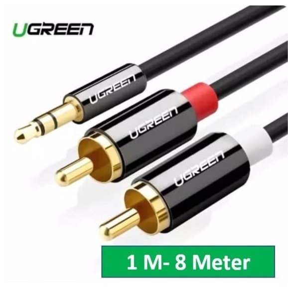 Jual UGREEN Kabel Jack Aux Audio Splitter 3.5mm Male to RCA HI FI ...