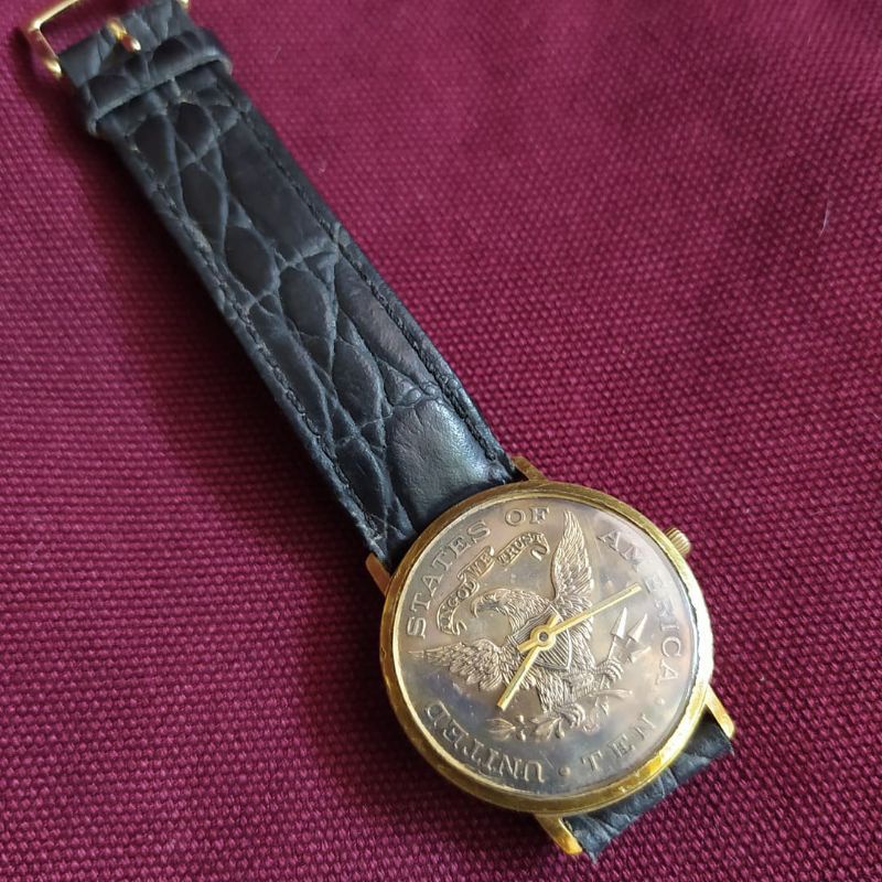 Jual jam tangan vintage jadul Sandoz coin Manual langka | Shopee Indonesia