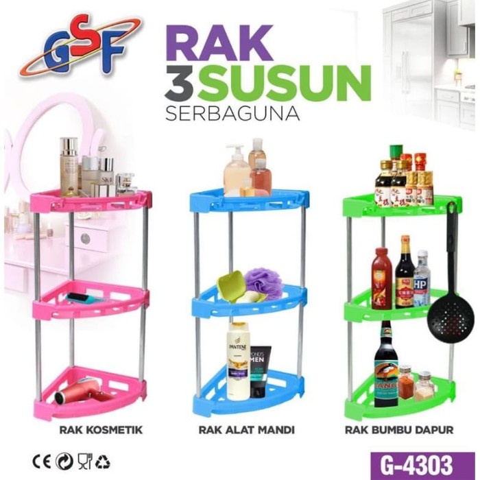 Jual Rak Sudut Siku Portable Stainles Rak Kamar Mandi Tempat Sabun ...
