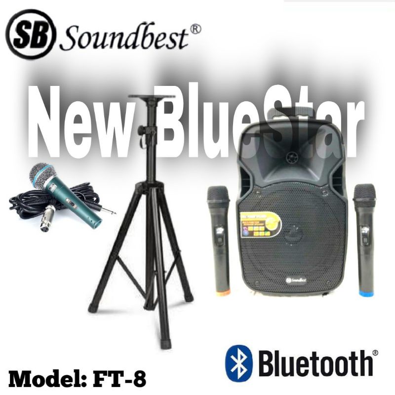Speaker Portable Meeting Soundbest FT8 Original Soundbest 8 inch ...
