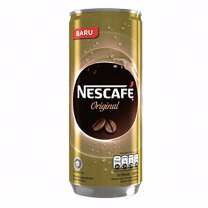 Jual Nescafe original kaleng 240 ml ( minuman kopi ) | Shopee Indonesia Jual Nescafe original kaleng 240 ml ( minuman kopi ) | Shopee Indonesia