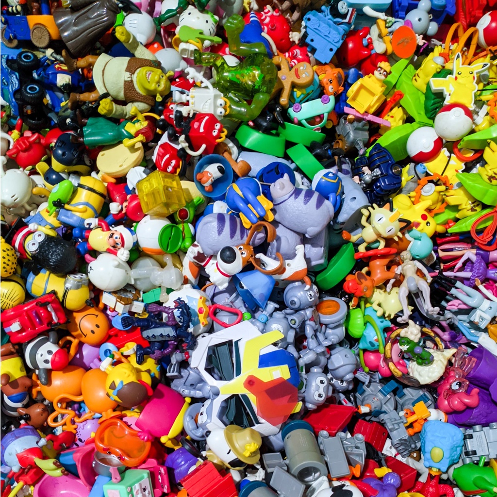 Jual Mainan MCD, Happy Meal, KFC, Hokben dll Preloved Random (Bersih ...