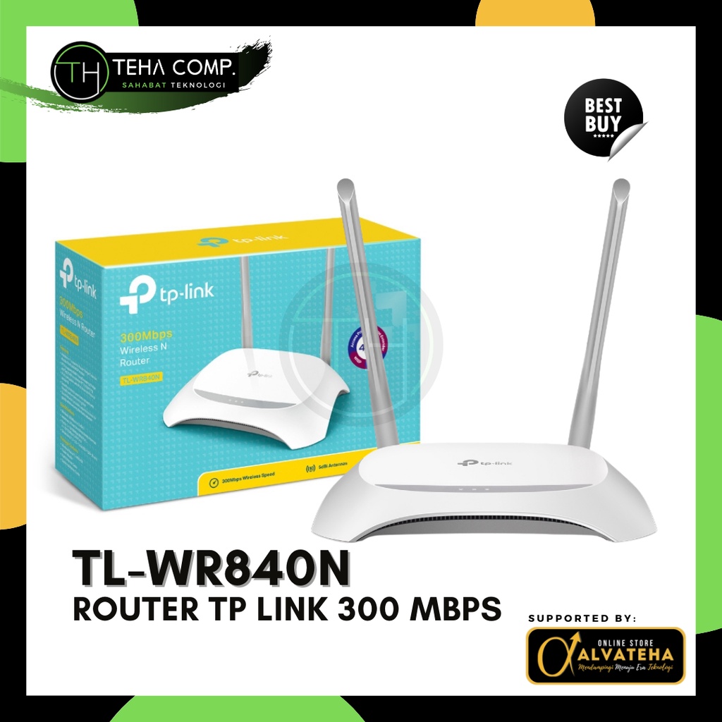 Jual Router Wifi TP LINK WR840N 300Mbps Wireless N Router Router ...