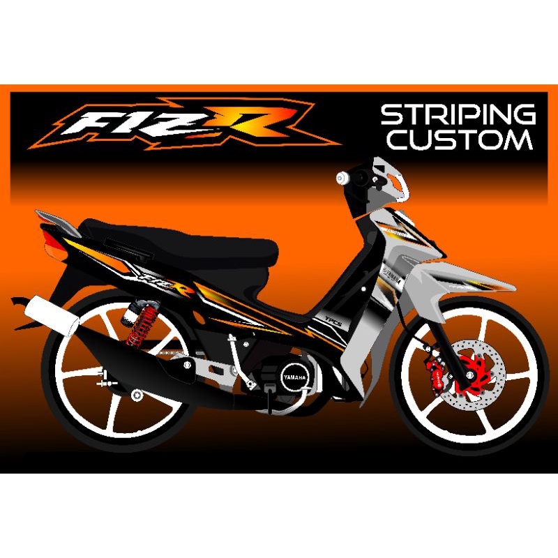 Jual striping fizr F1zr custom | Shopee Indonesia