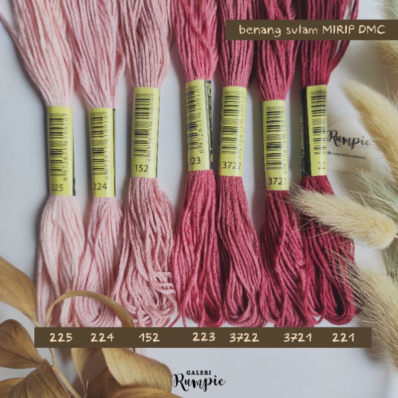 Jual Benang Sulam MIRIP DMC - Shell Pink | Shopee Indonesia