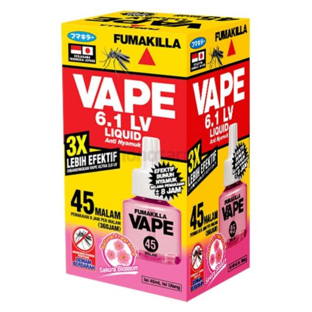 Jual VAPE CAIR REFILL SAKURA BLOSSOM 45ML | Shopee Indonesia