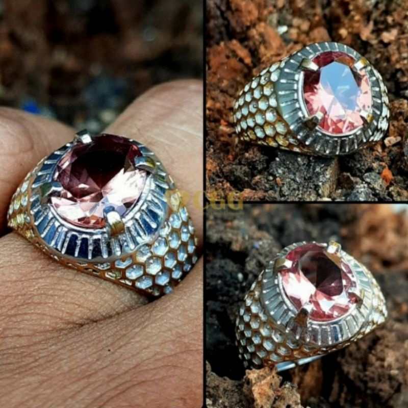 Jual cincin batu zultanite color change berubah warna | Shopee Indonesia