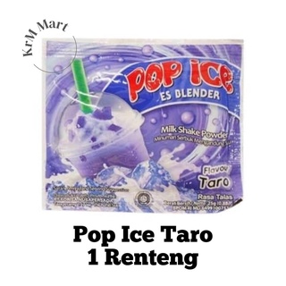Jual Pop Ice Taro 1 renteng renceng | Shopee Indonesia