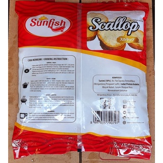 Jual Scallop sunfish 500gr / olahan ikan frozen food bentuk scallop ...