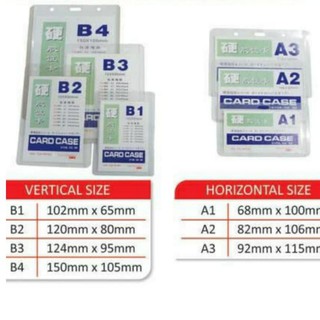 Jual ID CARD HOLDER / ID CARD / NAME TAG BENING / ID CARD B1 B2 B3 B4 ...