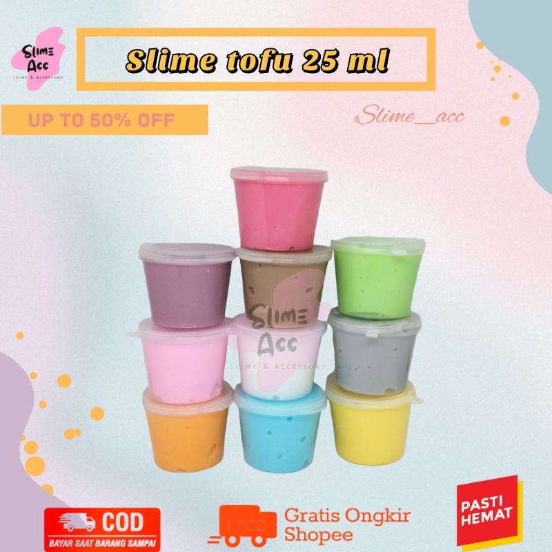 Jual PROMO -slime tofu 25 ml - tofu slime 1000 - slime murah - slime ... Jual PROMO -slime tofu 25 ml - tofu slime 1000 - slime murah - slime ...