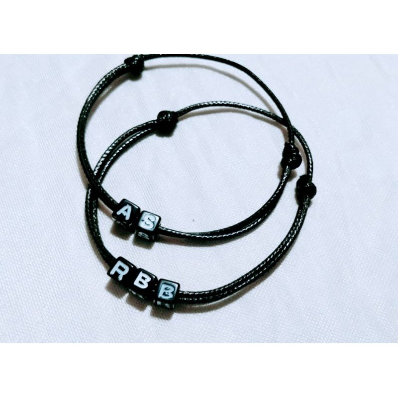 Jual Gelang inisial huruf gelang inisial nama | Shopee Indonesia