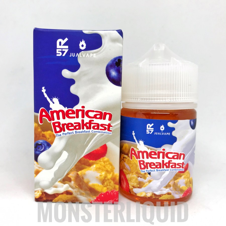 Jual AMERICAN BREAKFAST V2 CEREAL OAT BERRY BY R57 X JVP 3MG 60ML ...