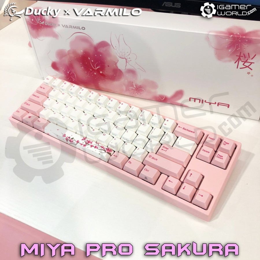 Jual Ducky x Varmilo MIYA Pro Sakura Pink 65% Mechanical Gaming ...