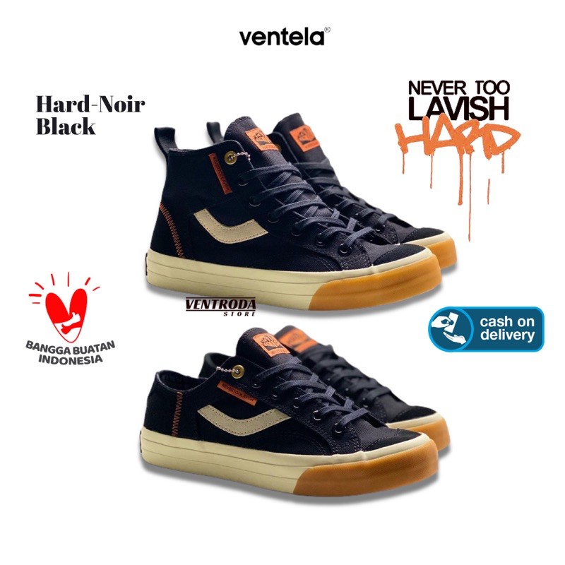 Jual VENTELA NEVERTOOLAVISH VENTELA X NTL /VENTELLA NOIR HARD 13 SEPATU ...