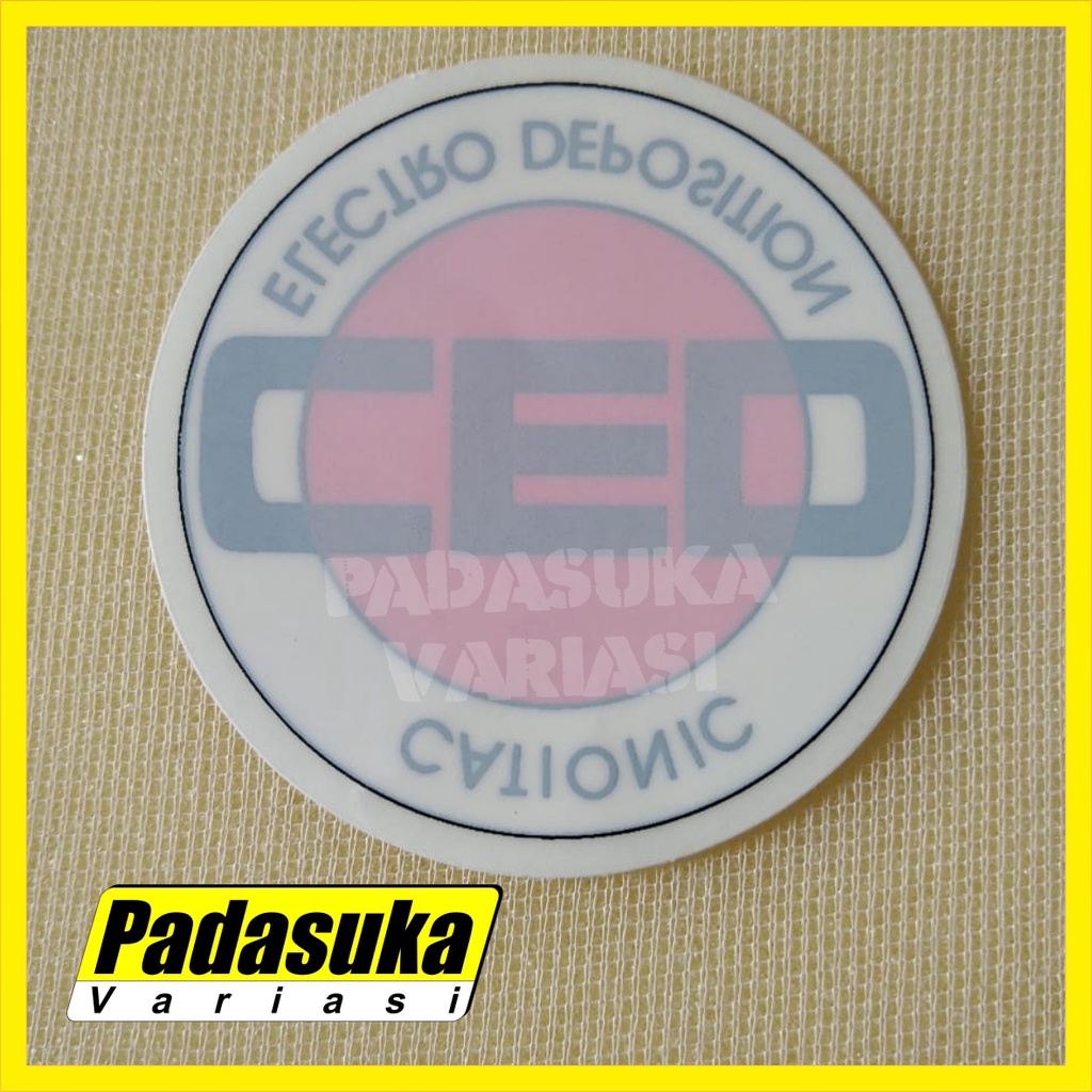 Jual Stiker Ced Original Kaca Sticker Ced Kaca Stiker Kaca Depan Truk Canter Ktb212 Shopee