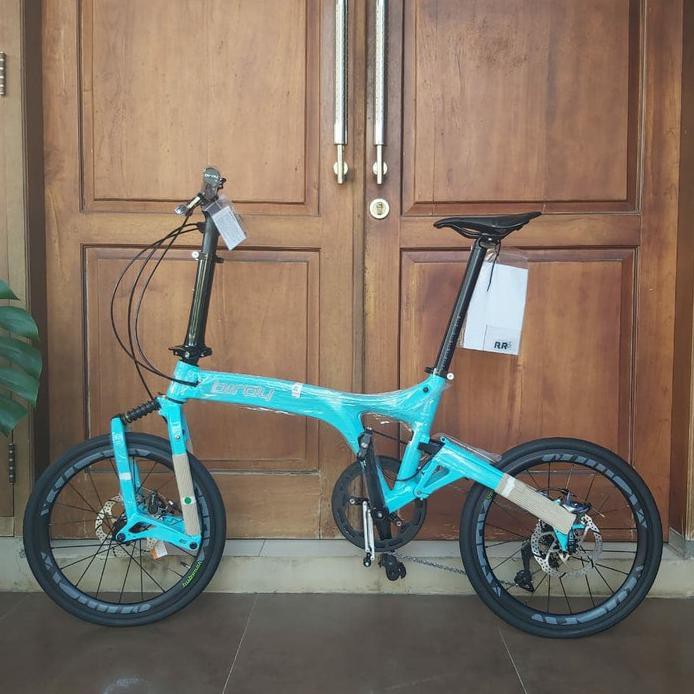 Jual sepeda Birdy Type R Gen 3 11s R20" Aquamarine Velg Hubsmith ...