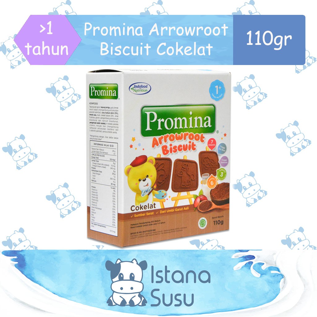 Jual Promina Cookies Arrowroot Biscuit 110gr | Shopee Indonesia