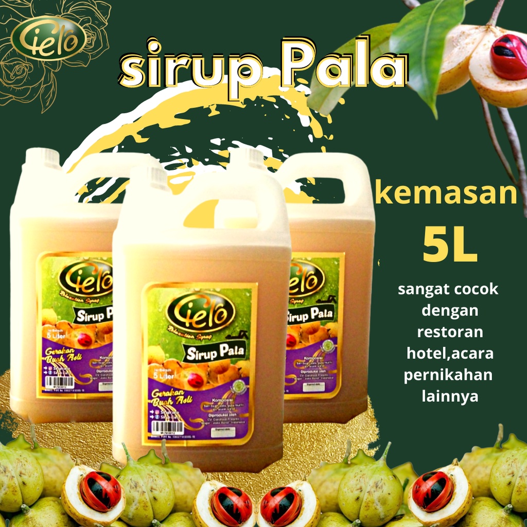 Jual Dirigen Sirup Pala Isi 5ltr - Minuman Sehat dan Segar - Minuman ...