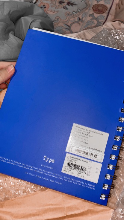 NEW Typo A4 & A5 aesthetic notebook 120p 240p | Shopee Indonesia