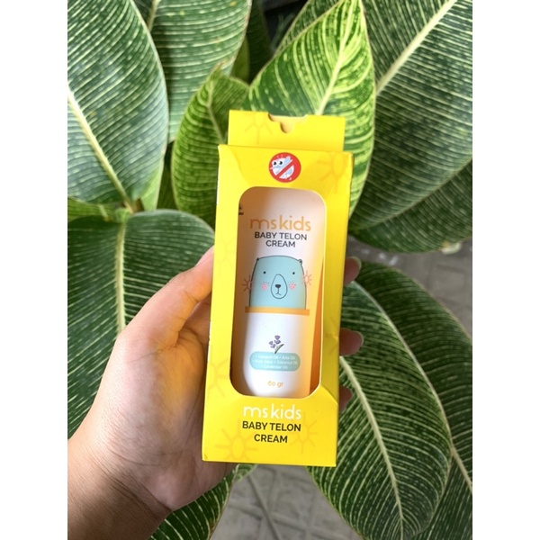 Jual baby telon cream ms kids ms glow / minyak telon cream untuk bayi ...
