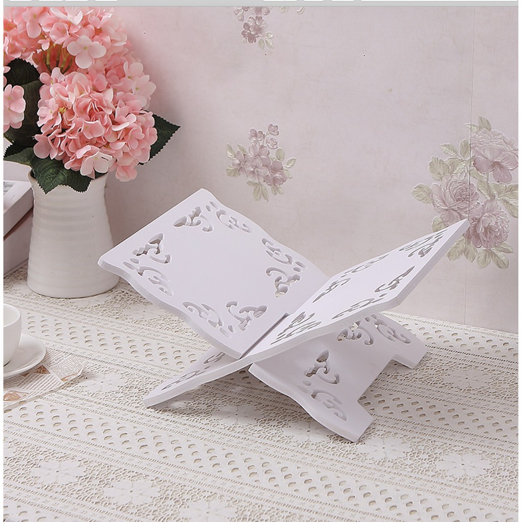 Jual Rekal Alquran / Rak Alquran / Tempat Baca Alquran Motif Batik al ...