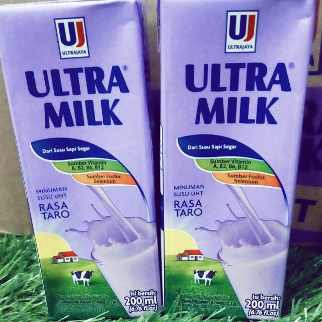 Jual Ultra Milk rasa Taro Karton | Shopee Indonesia