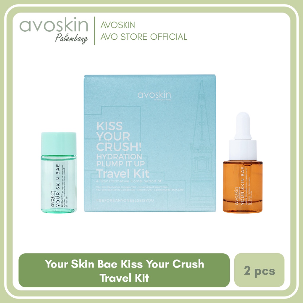 Jual Avoskin Your Skin Bae Travel Kit Kiss Your Crush | Shopee Indonesia