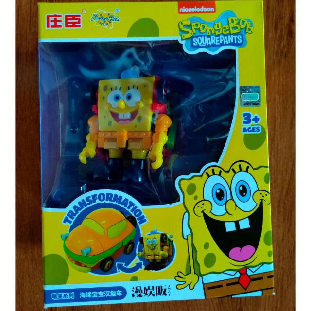 Jual Nickelodeon Spongebob squarepants transformation | Shopee Indonesia