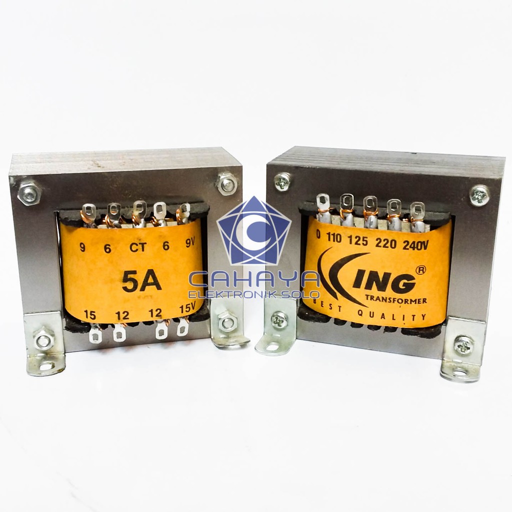 Jual Trafo 5A King CT 15V ATAU 32V Output Murni Ampere 5aH Power Supply ...