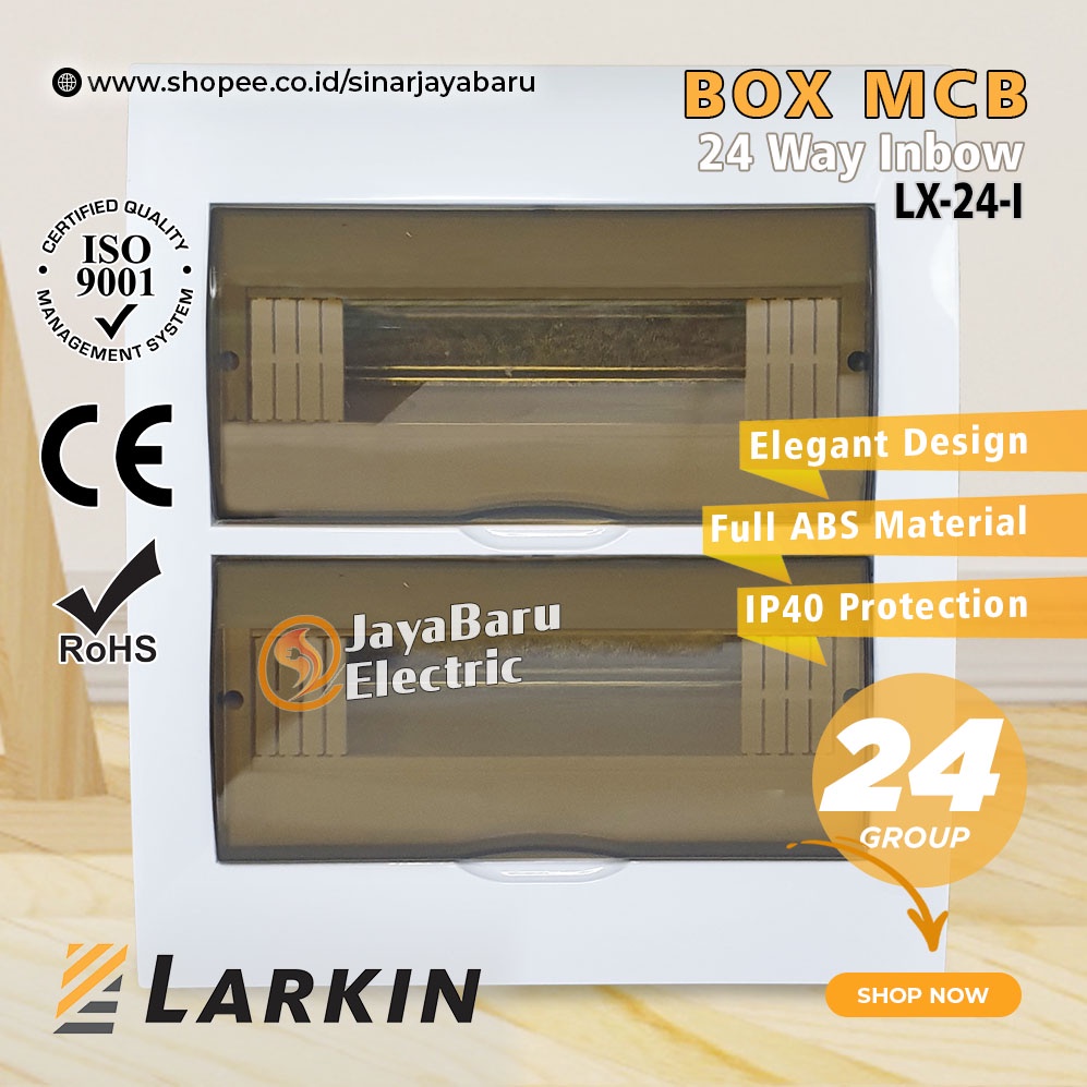 Jual Box MCB LARKIN 24 Grup Group Way Inbow LX-24-I | Shopee Indonesia