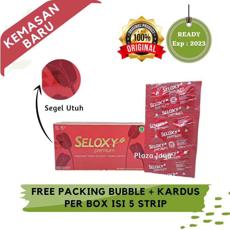 Jual SELOXY PREMIUM Box / Skin Lightening / Anti Aging / Anti Wrinkle ...