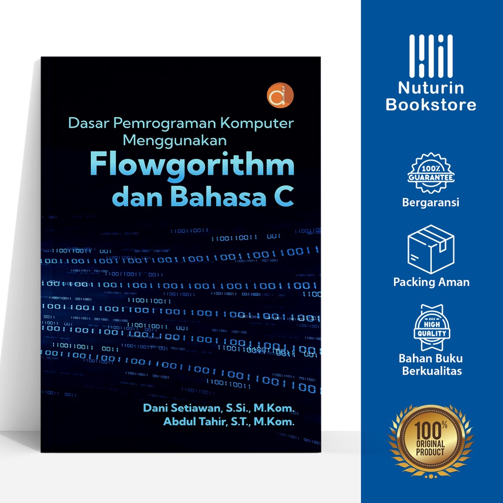 Jual Buku Pemrograman Komputer Menggunakan Flowgorithm Dan Bahasa C ...