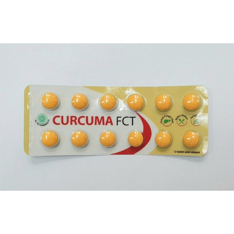 Curcuma Tab 1 Strip | Shopee Indonesia