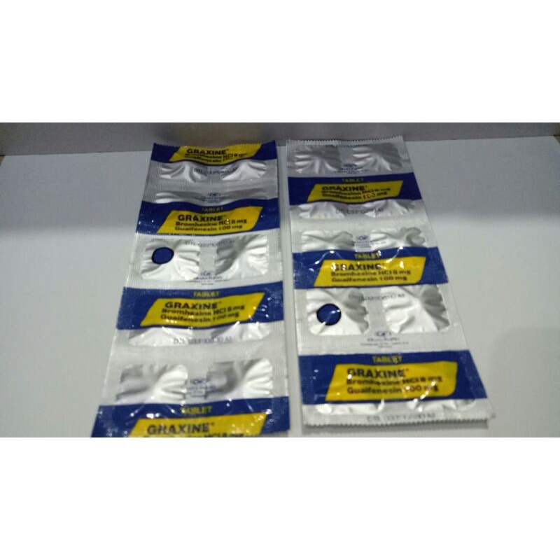 Jual Graxine obat Batuk 1 x 10 tablet (10 tablet) | Shopee Indonesia