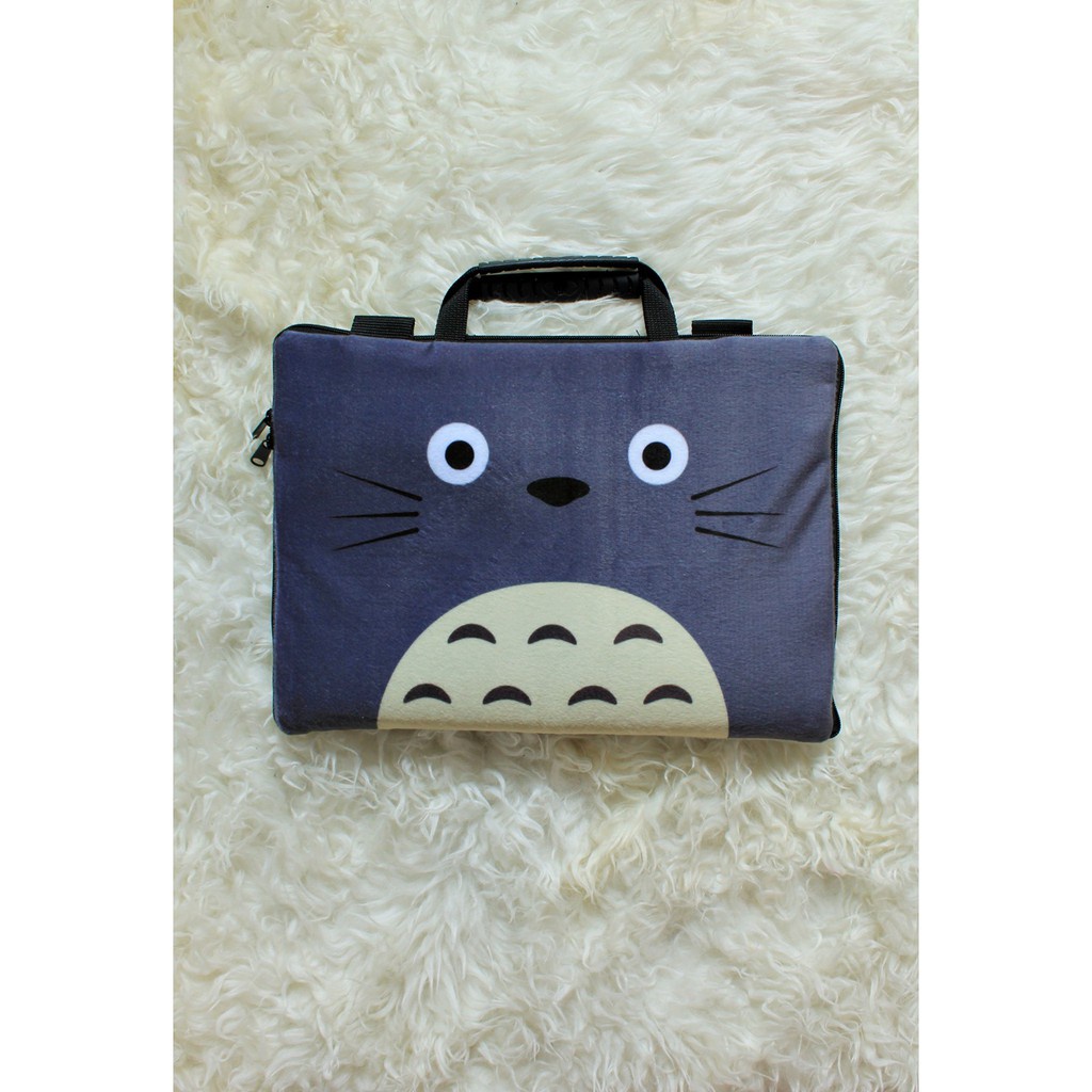 Jual Tas Laptop Sablon Totoro Full Sablon 10-17 Inch Tas Notebook ...
