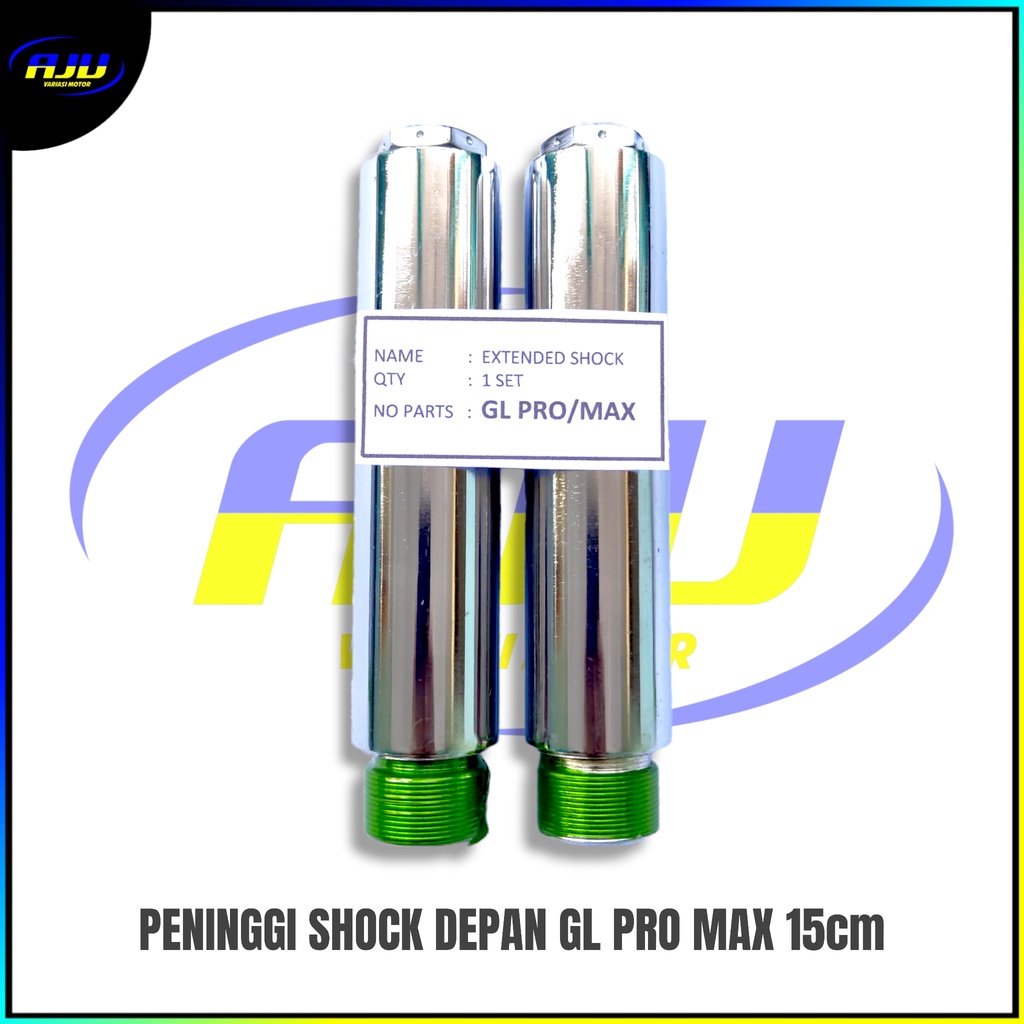 Jual Peninggi atau sambungan shock depan gl pro / max panjang 15cm ...