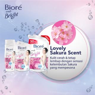 Jual Biore Bright Lovely Sakura Sabun Mandi 2 x 800ml | Shopee Indonesia