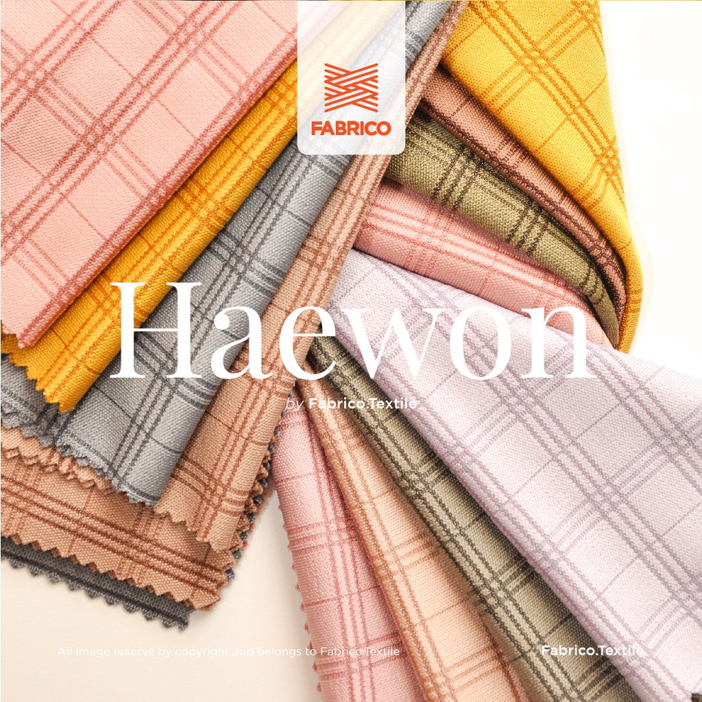 Jual KAIN KOTAK KNIT SPANDEX HAEWON (GRADE A ; PREMIUM) | Shopee Indonesia