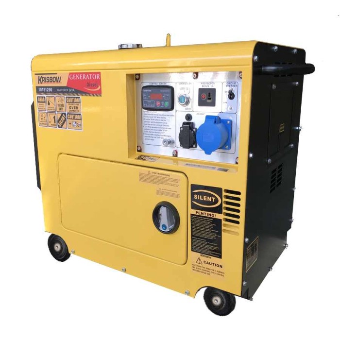 Harga Genset Diesel Krisbow Terbaru Nov 2024 |BigGo Indonesia