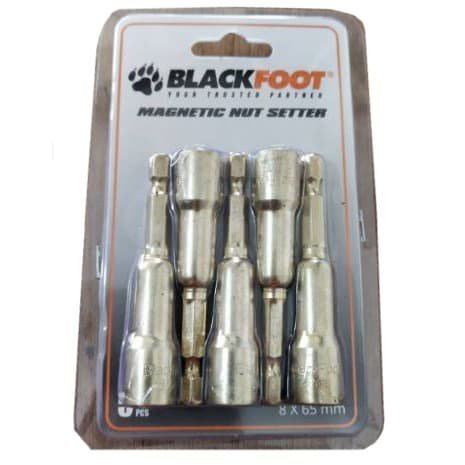 Jual BLACKFOOT Adapter Kunci Sock Drilling Magnetic Nut 8 X 65 mm ...