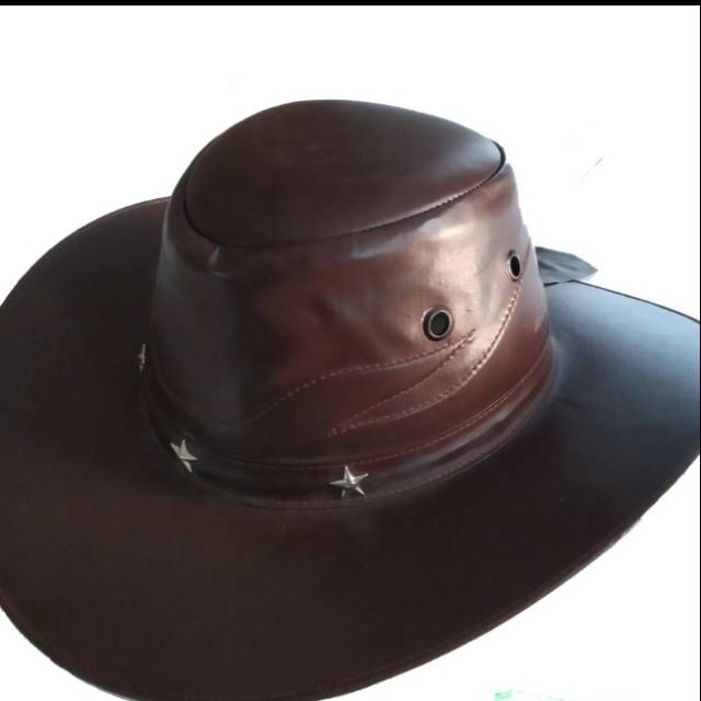 Jual Topi Koboy Topi Cowboy Koboy Koboi Amerika Laken TALI Remaja ...
