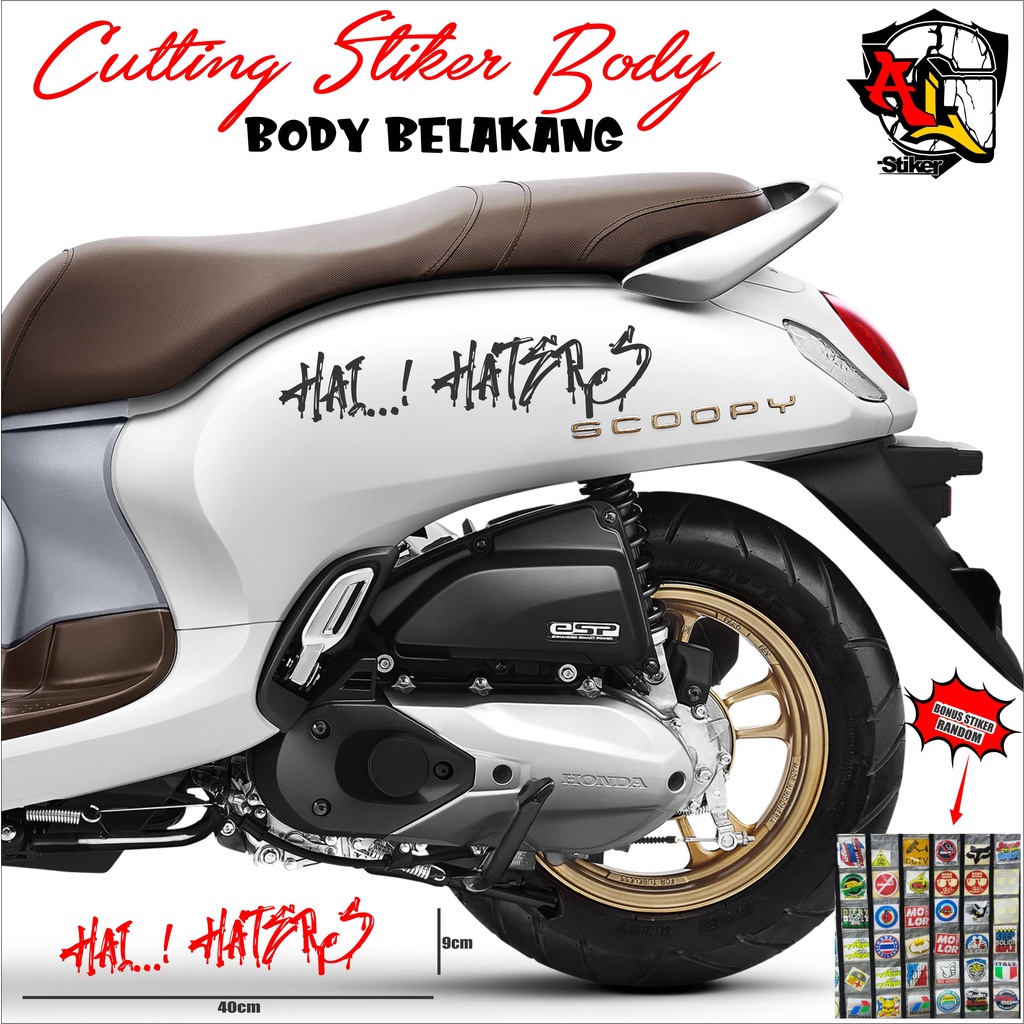 Jual STIKER/STICKER/CUTTING/SC.022/STIKER SCOOPY/STIKER MOTOR/CUTTING ...