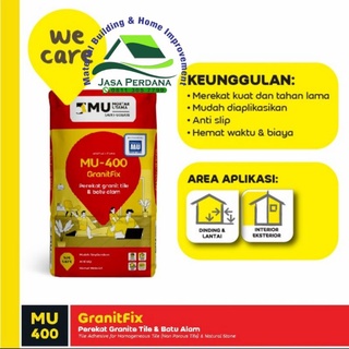Jual MU-400 GranitFix Perekat Granit Dan Batu Alam 25 Kg | Shopee Indonesia