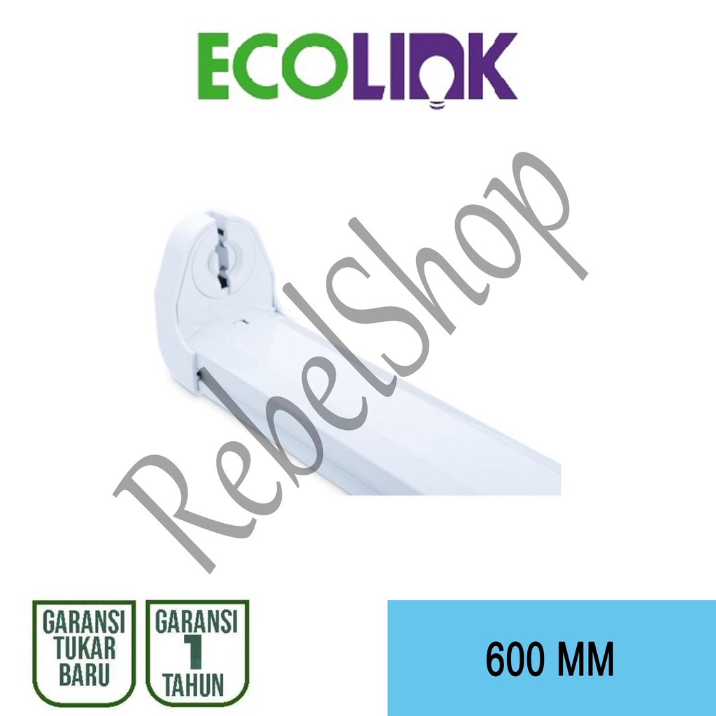 Jual Rumah Lampu LED Tube Ecolink T8 Bare Batten 600mm - Kap Housing ...