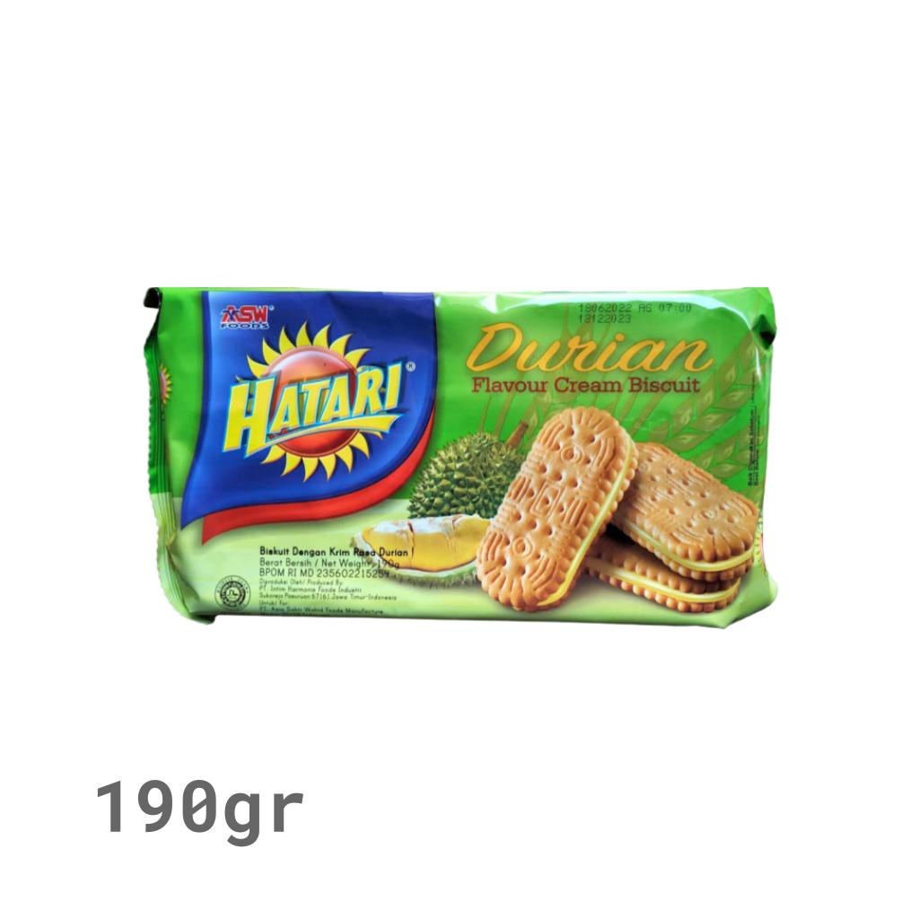 Jual Hatari Biskuit Krim Durian 190 gr | Shopee Indonesia