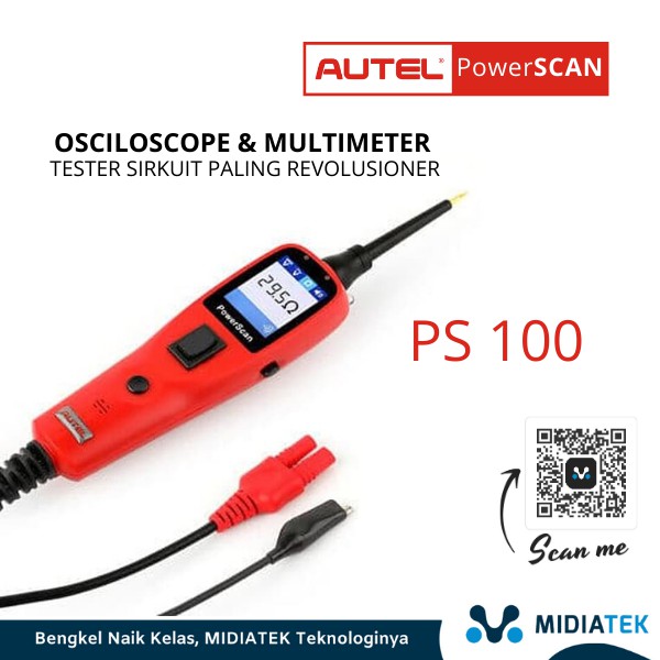 Jual Autel PowerScan PS100 Circuit Tester, Osciloscope & Multimeter ...