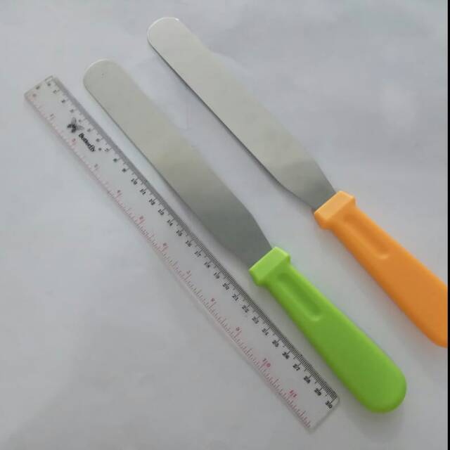 Jual Spatula besi untuk oles butercream atau decor | Shopee Indonesia